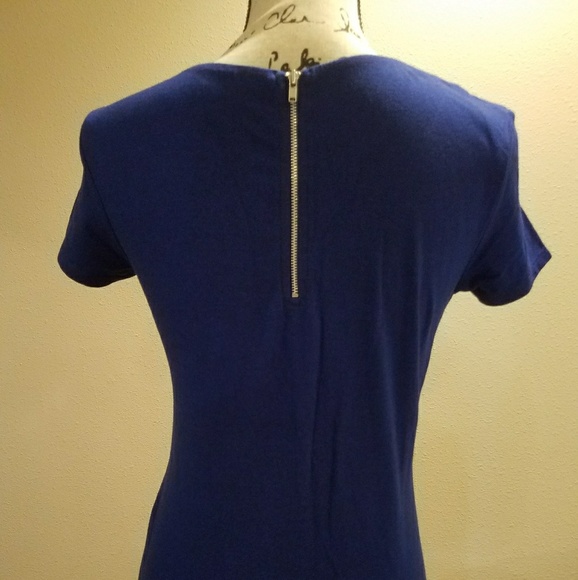 Express | Tops | Express Short Sleeve Zip Back Shirt | Poshmark